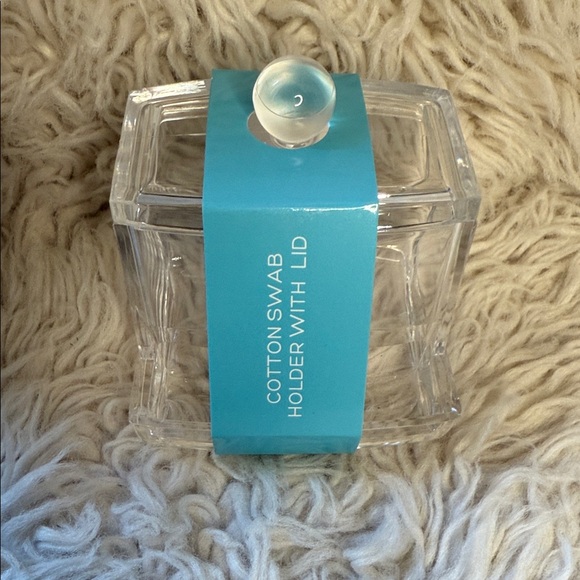 Makeup | Clear Cotton Swab Holder With Lid | Poshmark